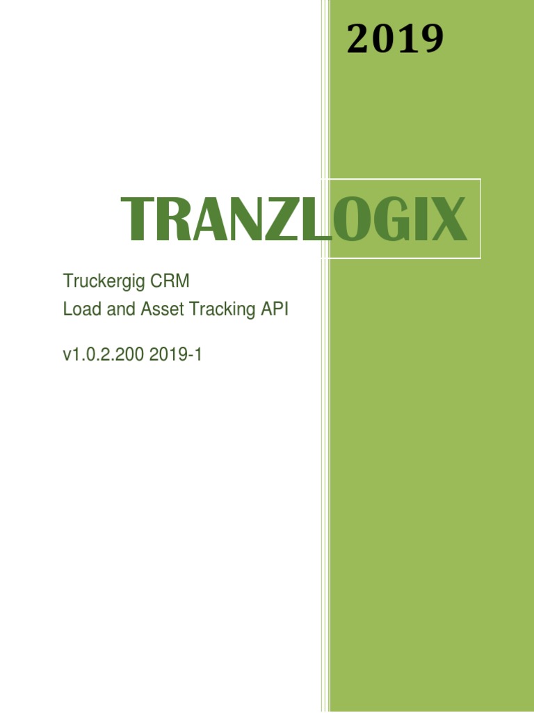 Transcore Load API V2 | Download Free PDF | Application Programming Interface | Hypertext ...