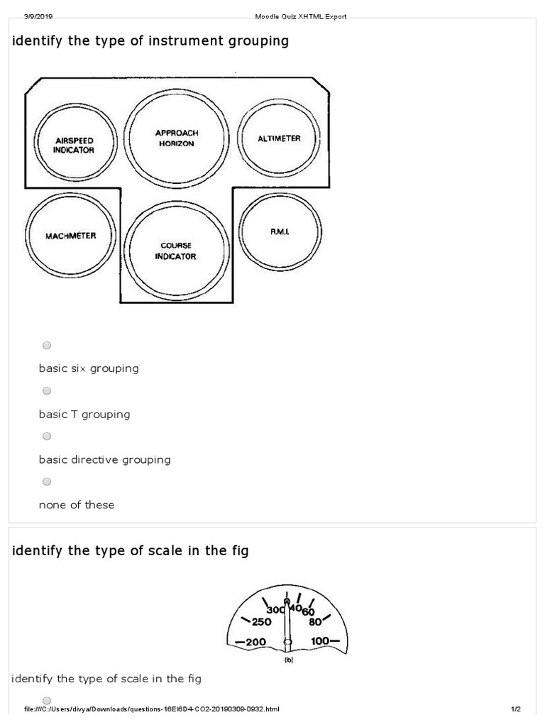 Identify The Type of Instrument Grouping | PDF | Business | Technology ...