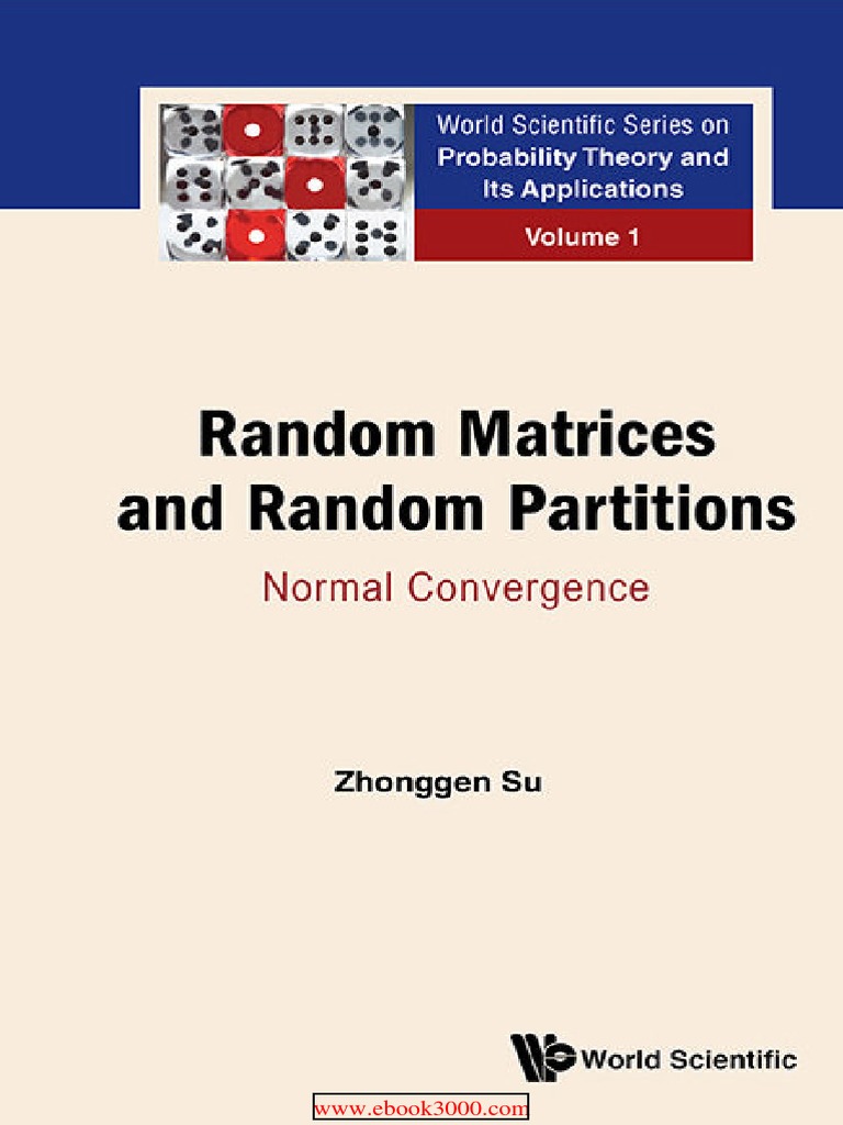 Random Matrices and Random Partitions Normal Convergence, Volume 1 PDF | PDF | Markov Chain ...