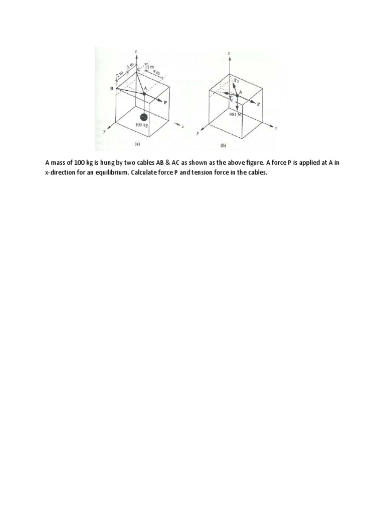 Example 3D Force 2 | PDF