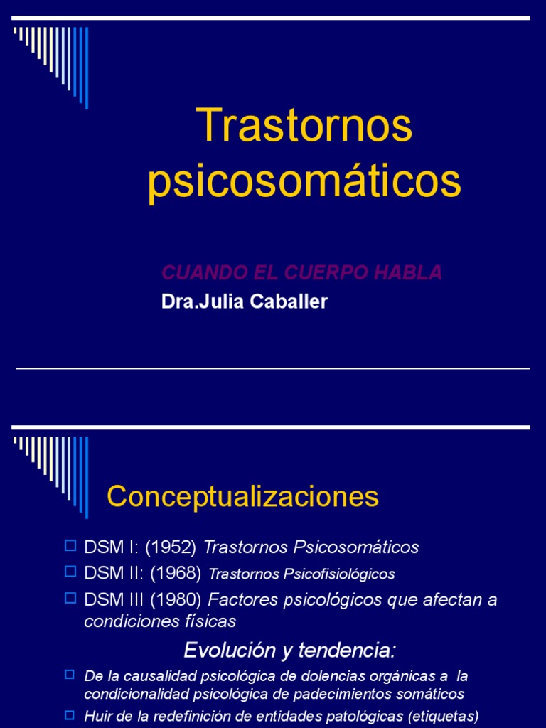 Psicosomaticos CLASE | PDF | Diagnostico medico | Campos relacionados ...