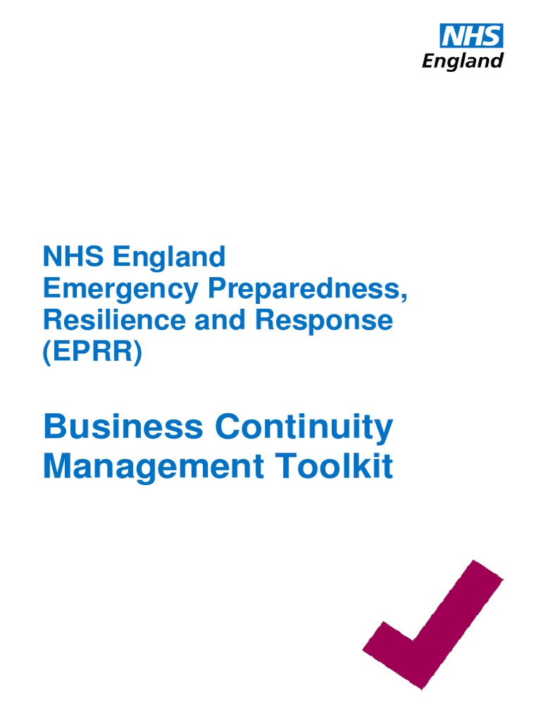 BCM Toolkit Cover Feb16 PDF | PDF | Business Continuity | Audit