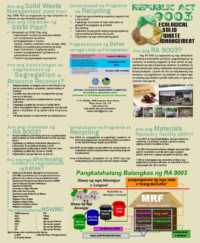 RA 9003 2015 Final PDF | PDF