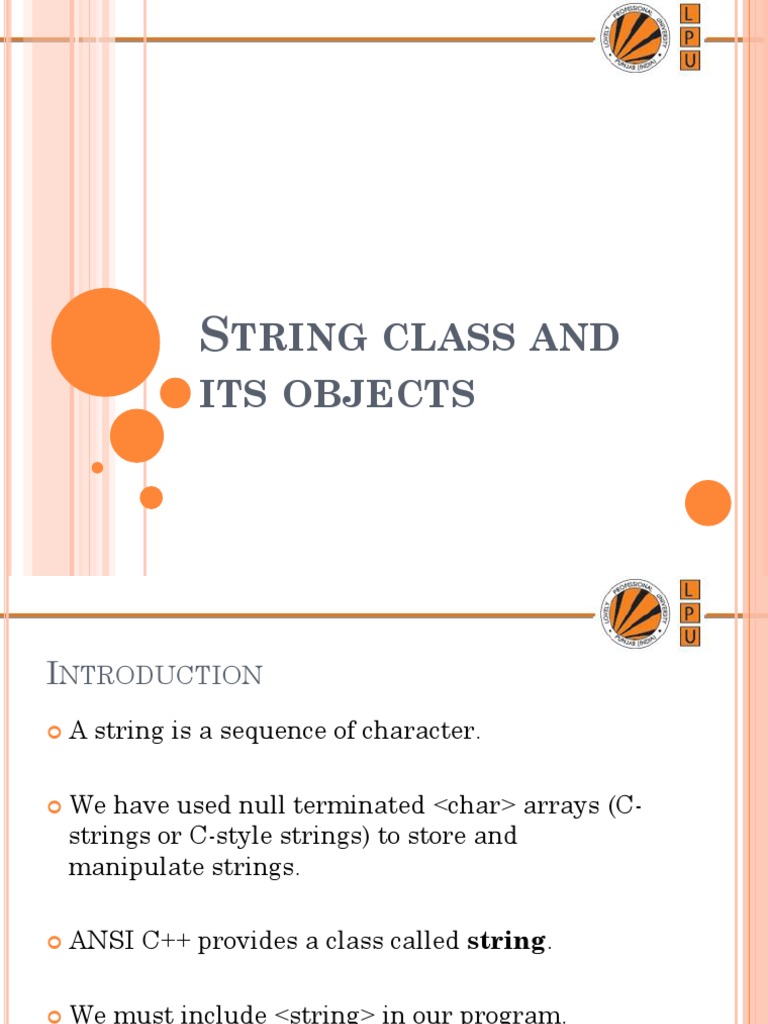 8.lecture 10-Strings | PDF | String (Computer Science) | Formalism (Deductive)