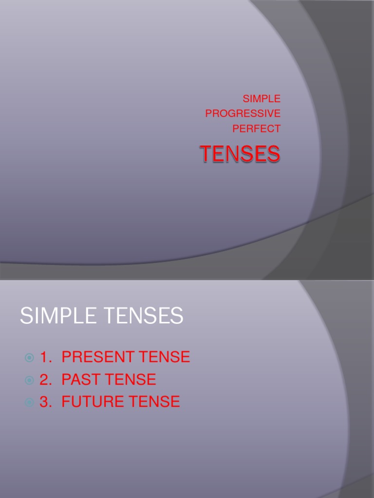 Understanding Verb Tenses: A Guide to Simple, Progressive, and Perfect ...