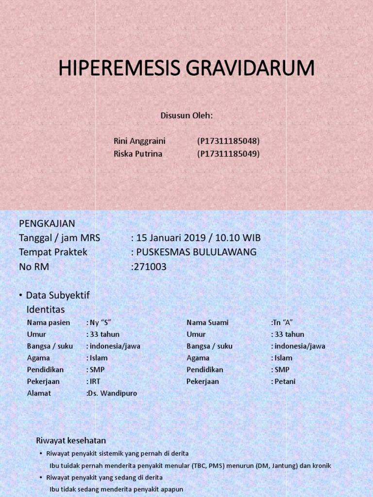 Kasus Heg Grade2 | PDF | Kesehatan Holistik