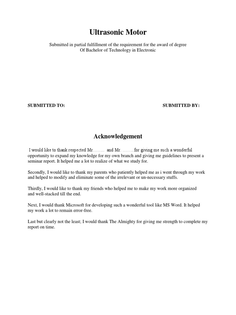 Ultrasonic Motor: Principles and Applications | PDF | Piezoelectricity ...