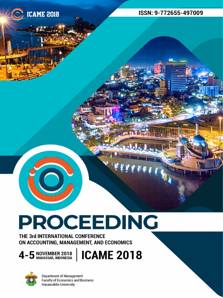 PROSIDING 2018 Conference Unhas ICAME PDF | PDF | Entrepreneurship | Audit