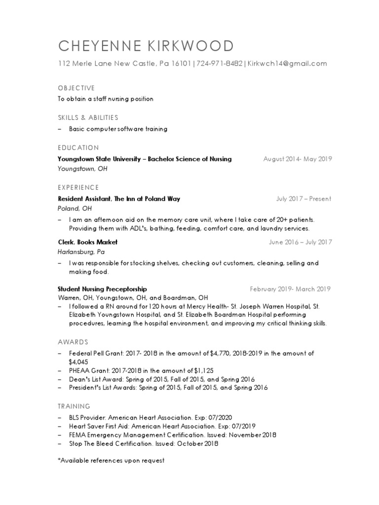 Offical Resume | PDF