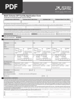 Tata Sip Stop Form | PDF | Investing | Financial Services