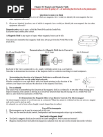 Paleomagnetism LECTURE PDF | PDF | Earth's Magnetic Field | Ferromagnetism