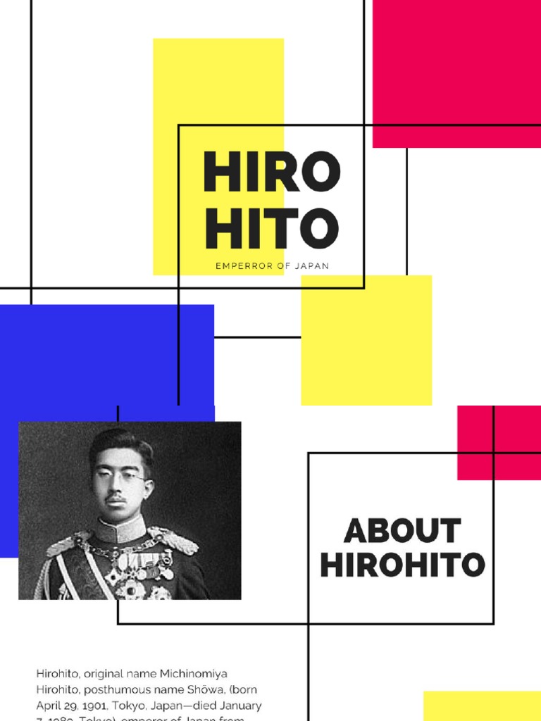 Hirohito 2 | PDF | Surrender Of Japan | Japan