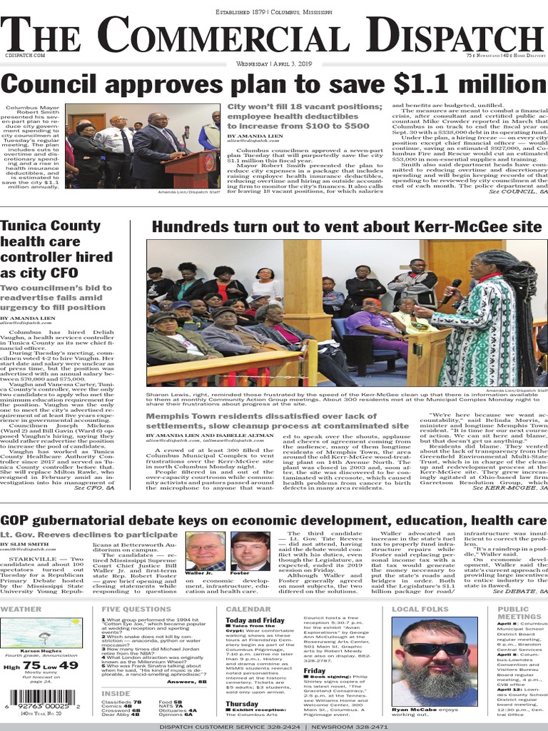 The Commercial Dispatch Eedition 4-3-19 | PDF | United States Postal ...