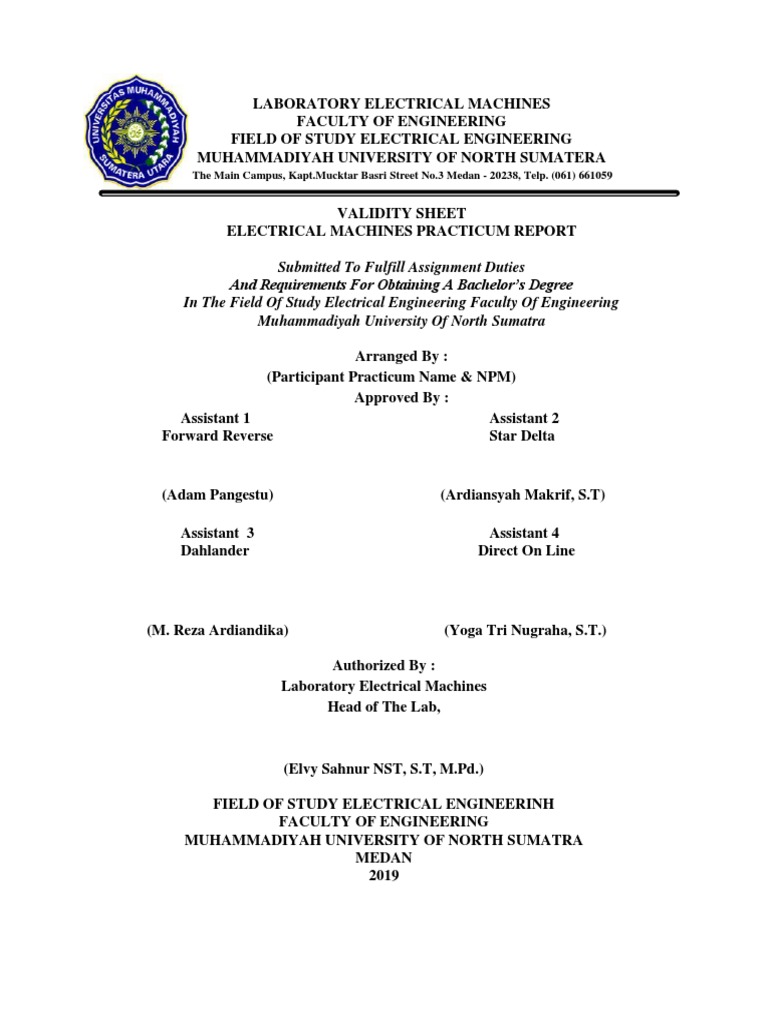 Validity Sheet | PDF