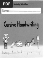 D'Nealian Handwriting Practice Book | PDF