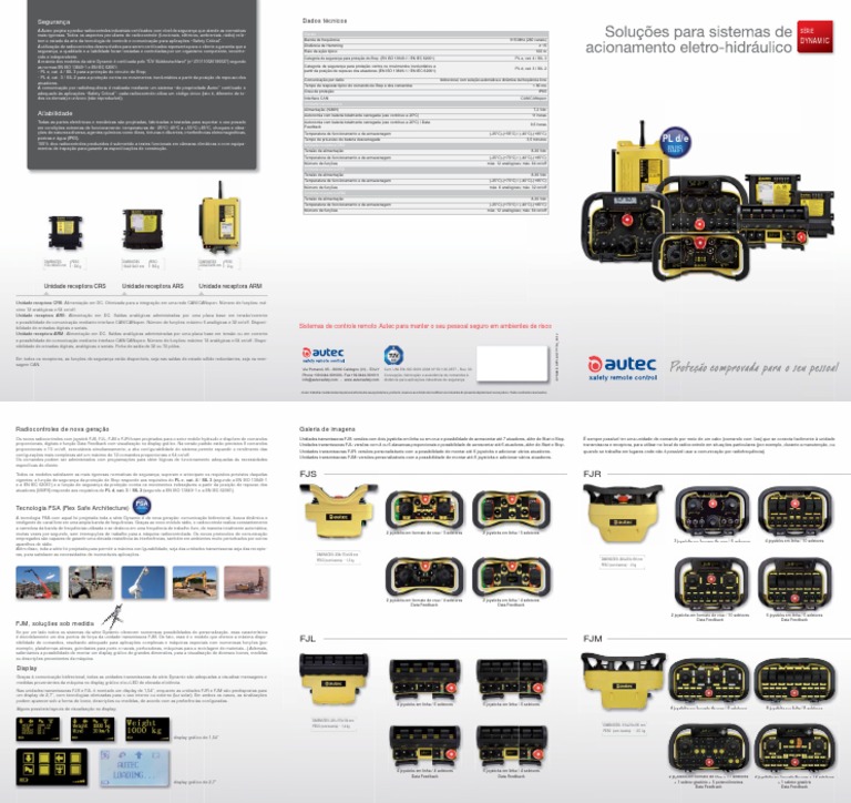 Autec Brasil Controle Remoto Industrial Controle Remoto Industrial ...