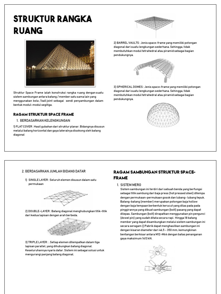 Struktur Rangka Ruang | PDF