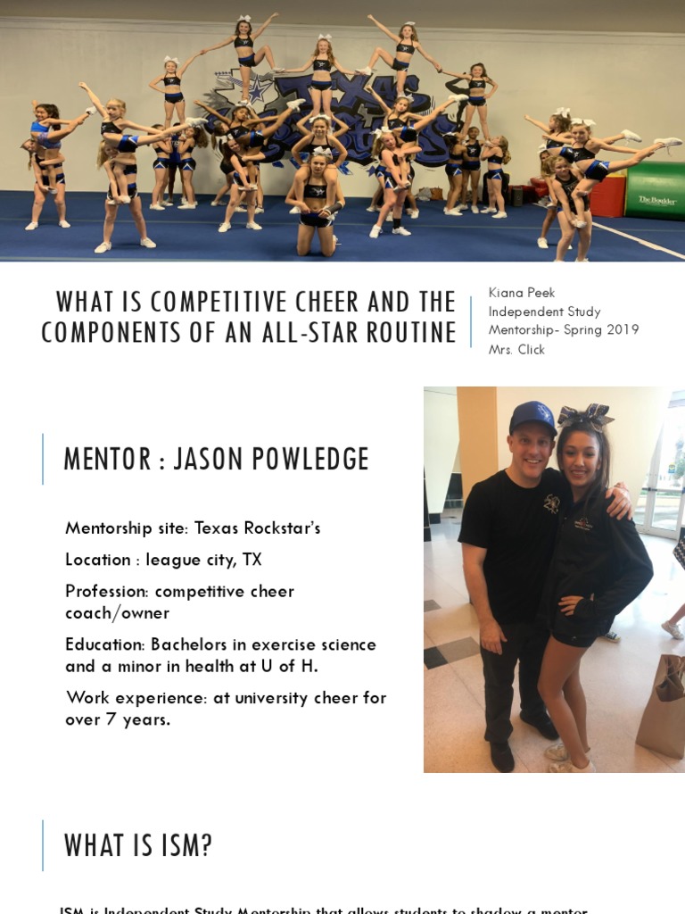 What Is Competitive Cheer and The Components of | PDF | Cheerleading ...