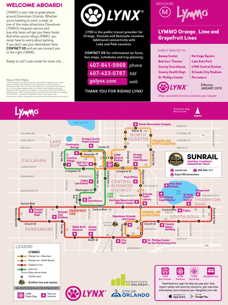 LNX LFT LYMMO WEB PDF | PDF | Orlando | Public Transport
