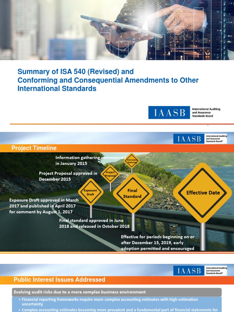 ISA 540 Revised Summary PDF | PDF | Risk | Risk Assessment
