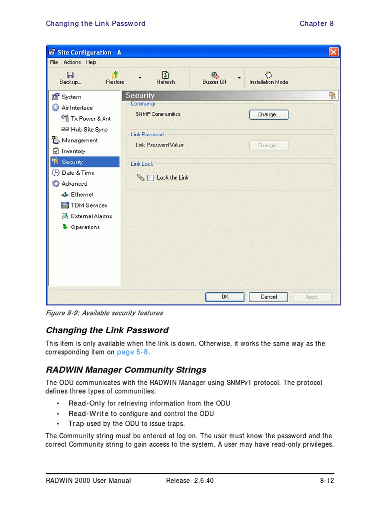 Manual Radwin 2000 Parte 2 de 3 PDF | PDF | Backup | Computer File