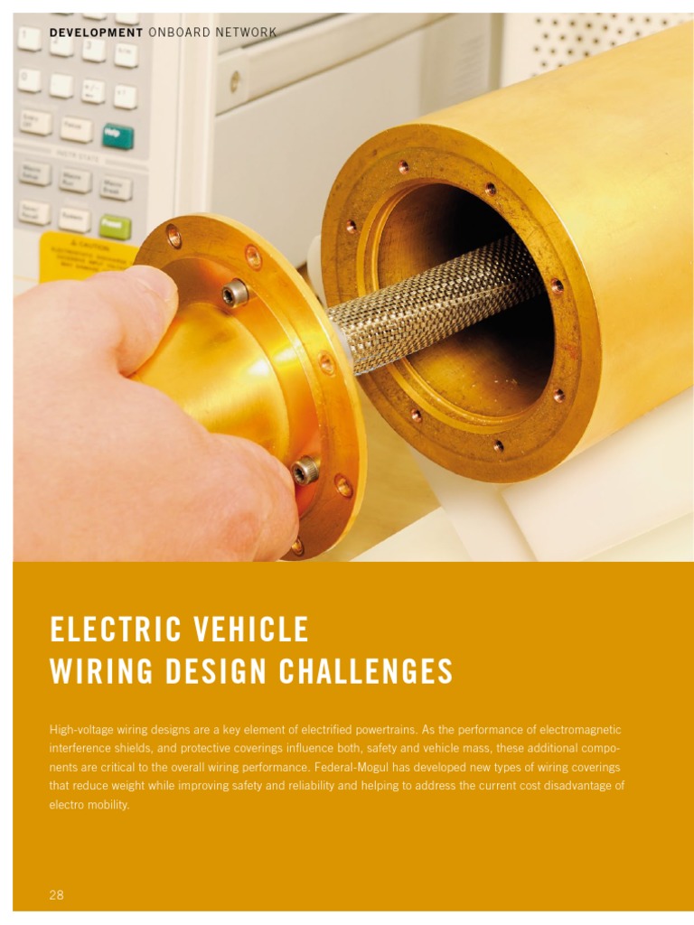 Electric Vehicle Wiring Design Challenges: Development Onboard Network ...