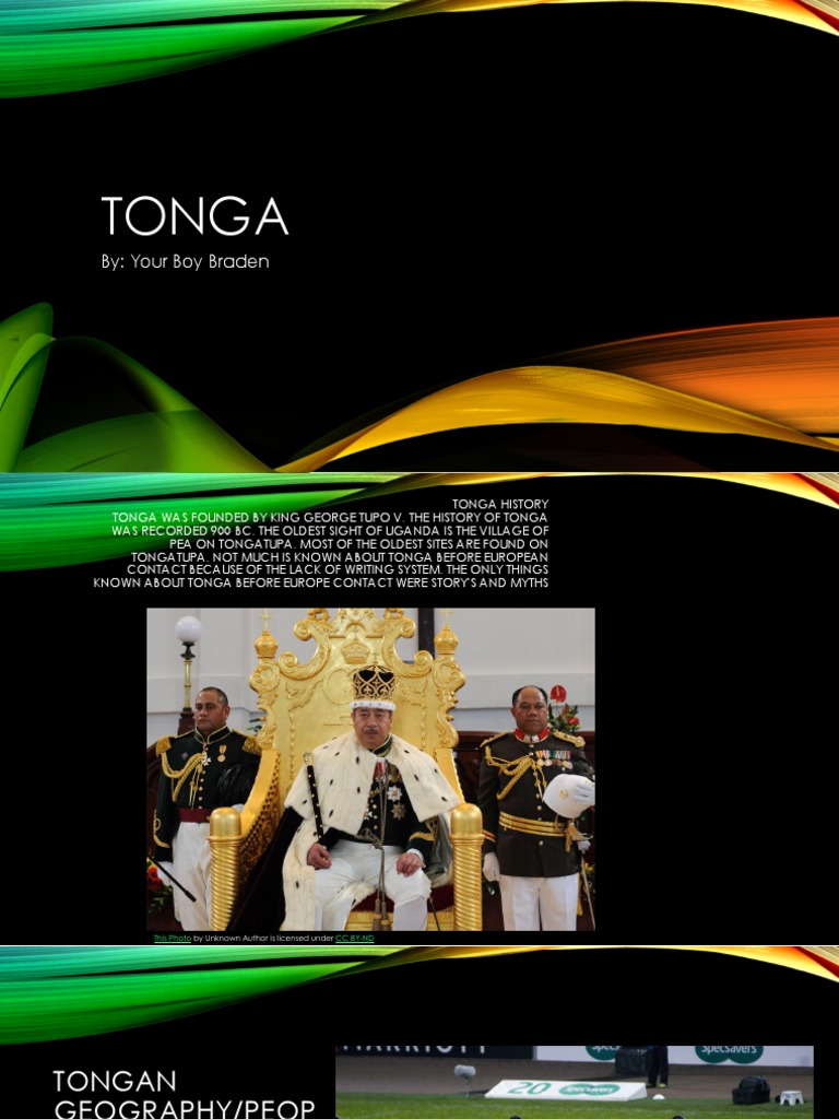 Tongan Project | PDF