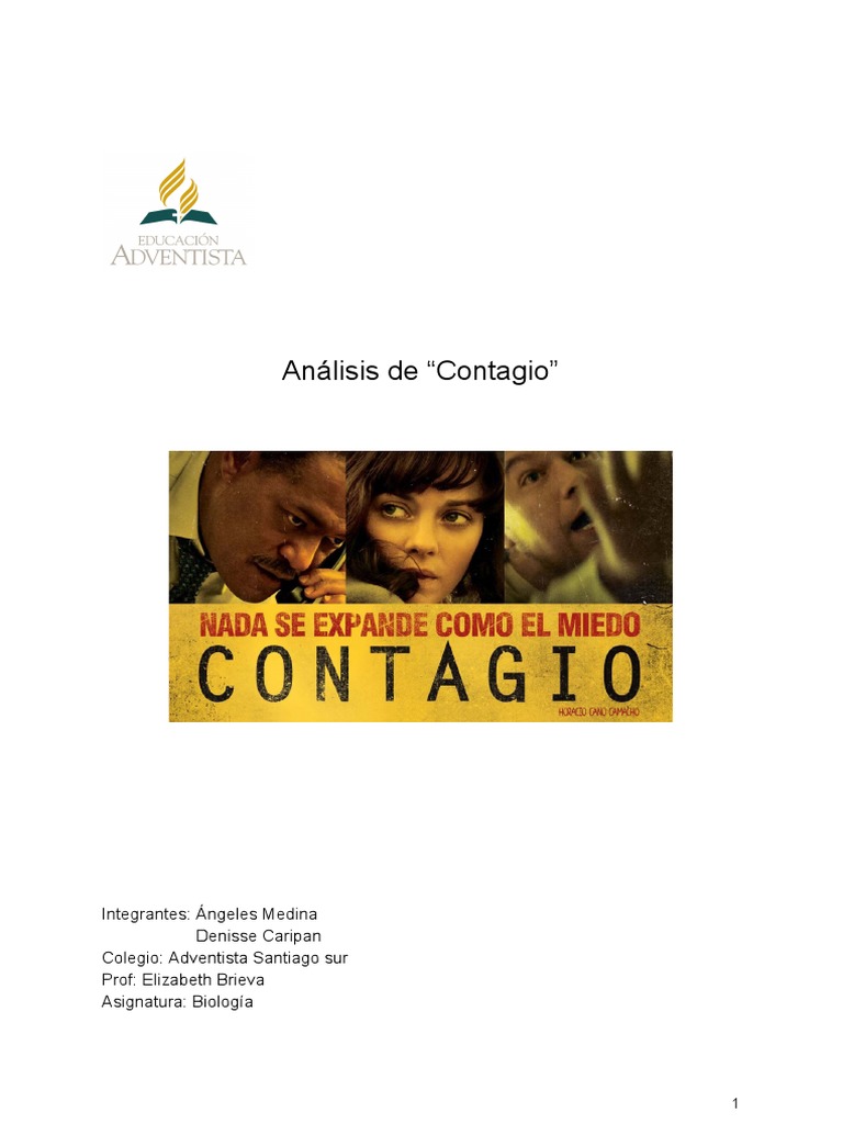 Análisis de "Contagio" | PDF | Influenza | Epidemiología