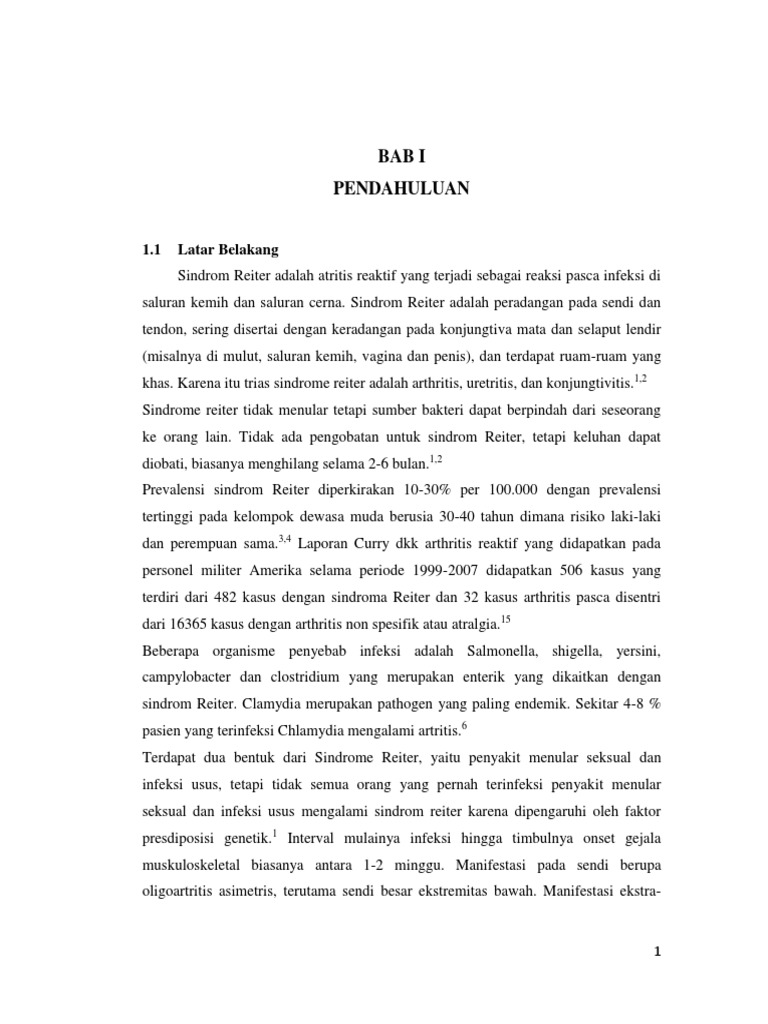 Sindrome Reiter Fix | PDF