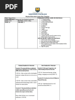 Long Jump Lesson Plan | PDF | Running