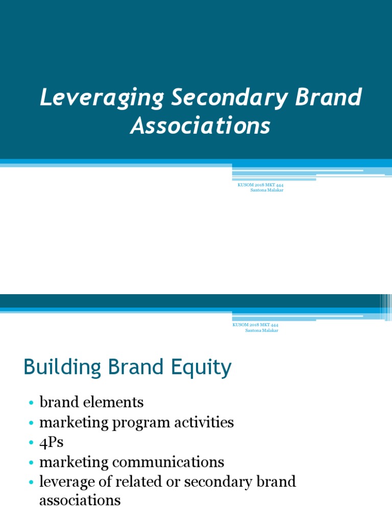 Brand Leverage | PDF | Brand | Retail