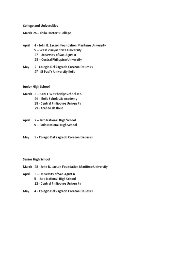 Graduation Dates | PDF