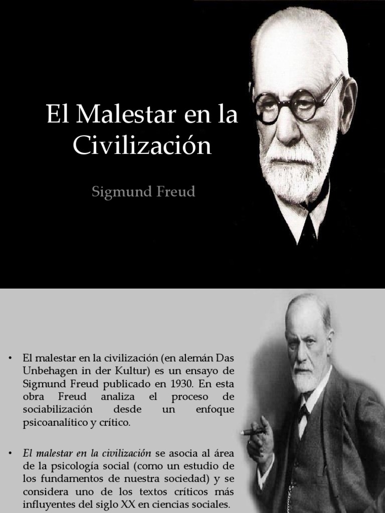 El Malestar en la Civilización: Sigmund Freud | Sigmund Freud ...