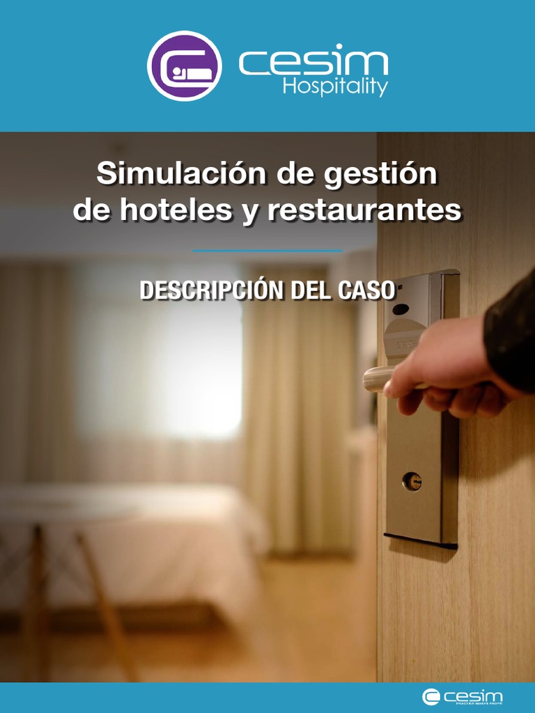 Simulador Cesim Hopitality - Instrucciones de Uso | PDF | Hotel ...