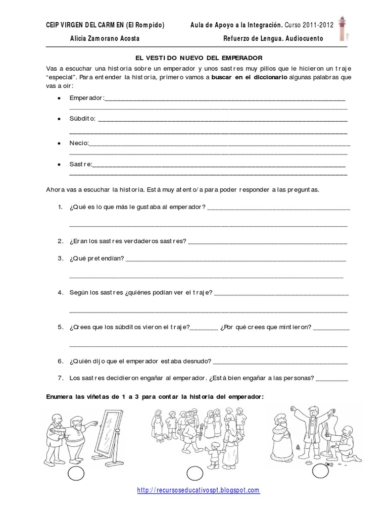 El Traje Nuevo Del Emperador | PDF