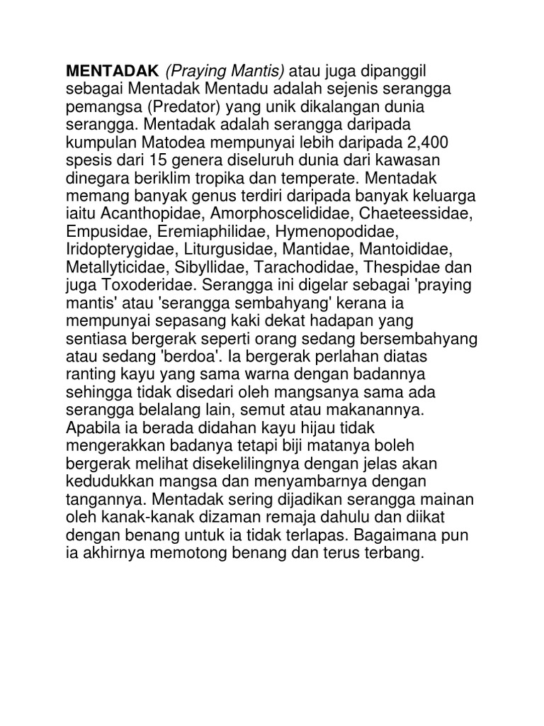 MENTADAK | PDF | Sains & Matematika