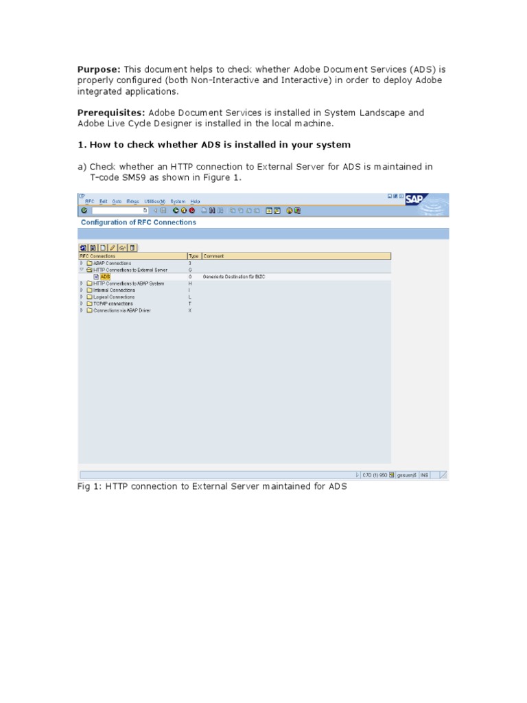 ADS Installation | PDF