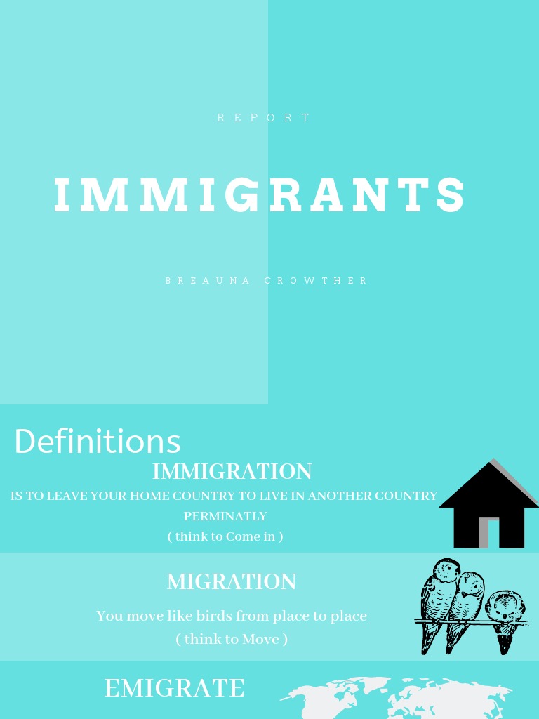 Immigrants 1 | PDF | Immigration | Cultural Geography
