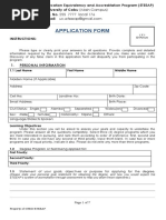 ETEEAP Application Form | PDF | Academic Degree | Academic Certificate