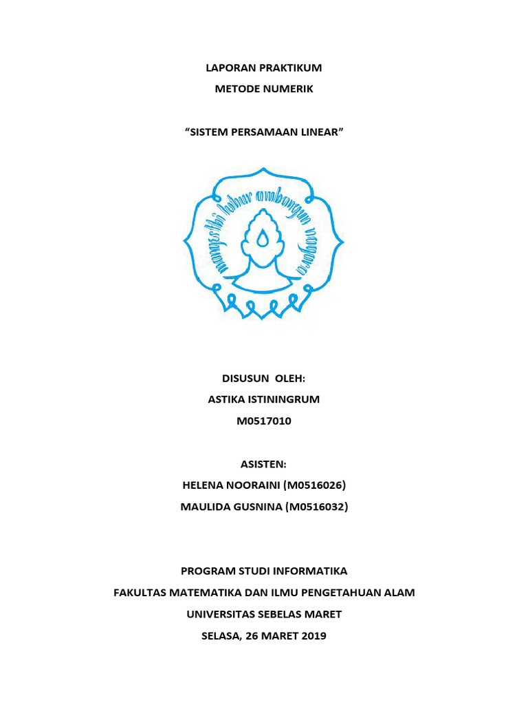 Laporan SPL Metode Numerik | PDF