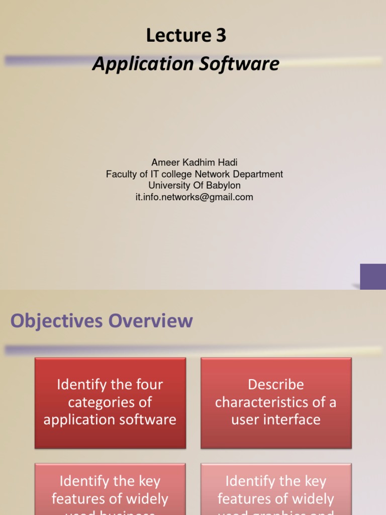 Business Application Software PDF | PDF | Application Software | Internet
