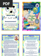 Deped Matatag Graduation Program Cover Editable Template | PDF