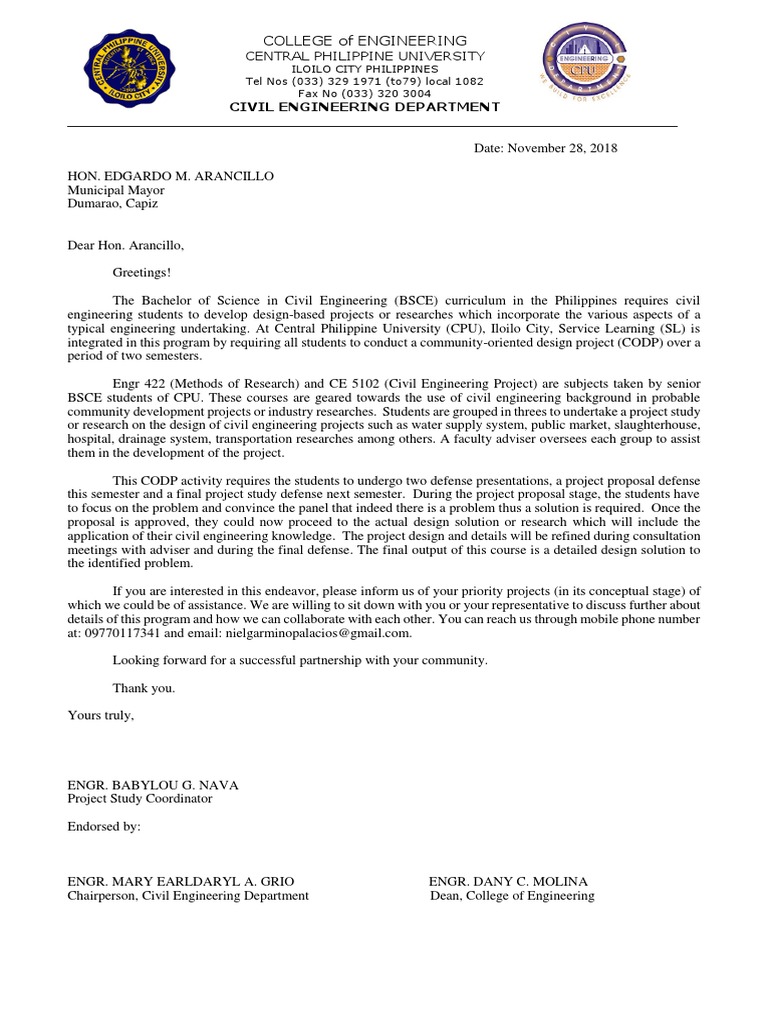 Edited 2018 Letter | PDF | Engineering | Design