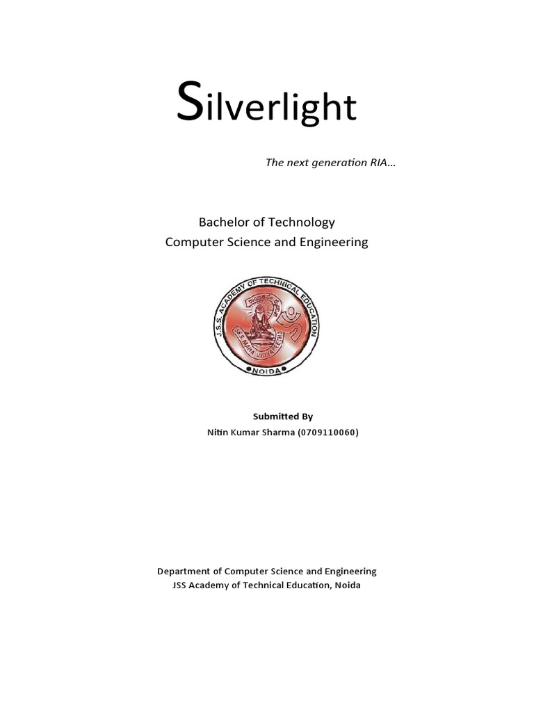 Silverlight: Next-Gen RIA Overview | PDF | Computers