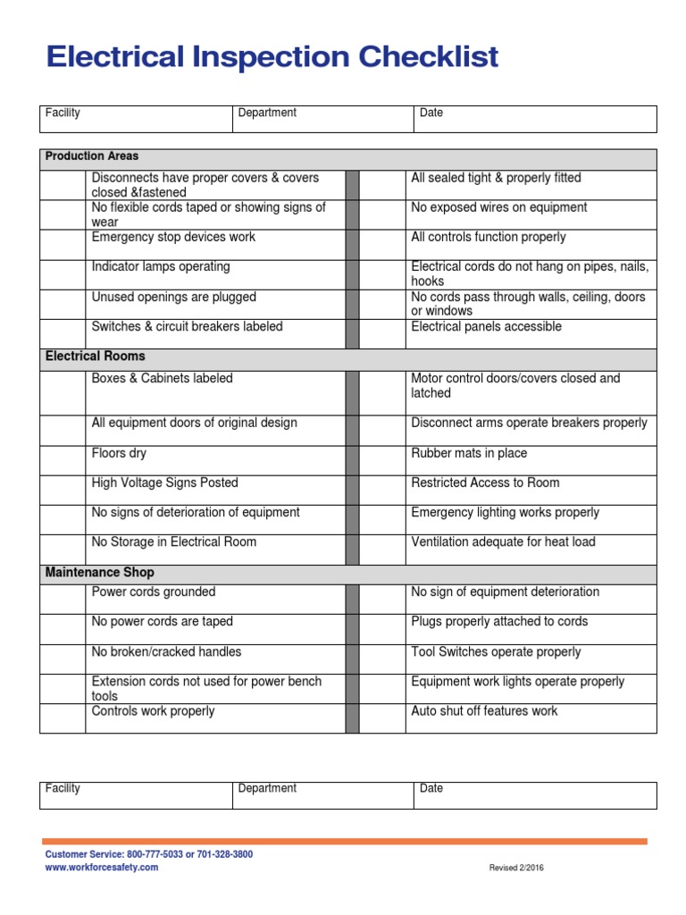 General Check List - Electrical | PDF | Switch | Power Engineering