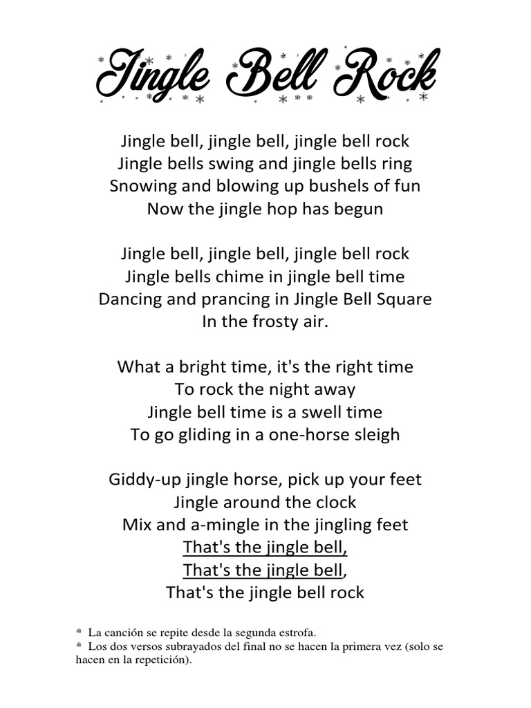 Jingle Bells Rock PDF | PDF