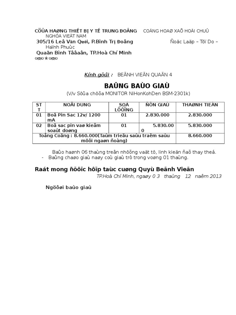 Baûng Baùo Giaù: Haïnh Phuùc | PDF