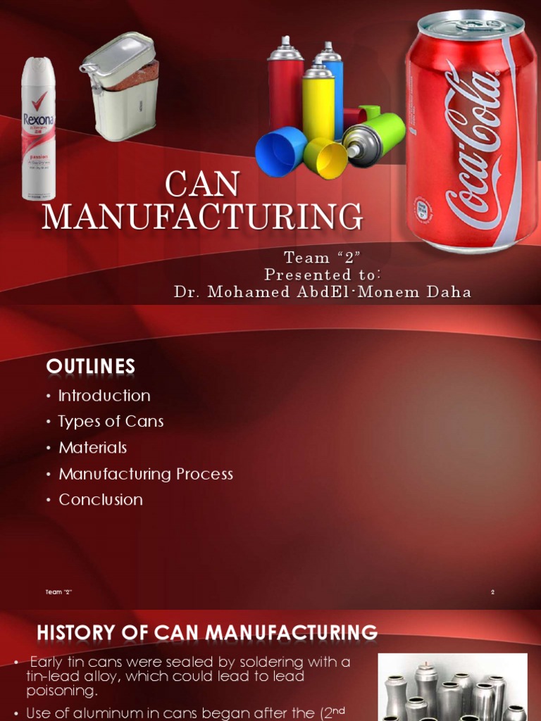 The Manufacturing Process of Cans: A Comprehensive Overview of One ...