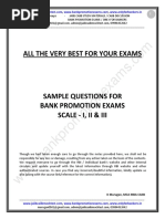 Co-Operative Bank Exam Model Question Paper@PSC WINNERS | PDF | Cheque ...