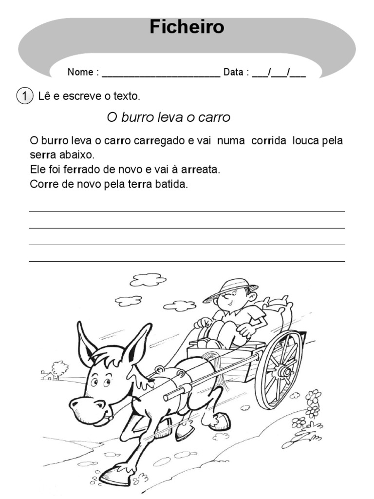 Ficheiros de Casos de Leitura